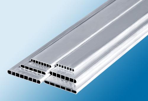 Flat Oval Aluminum Radiator Tube Micro Channel Aluminum Flat Tube O F ...
