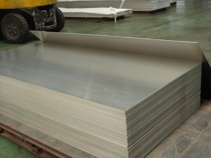 Flat Extruded Aluminum Heat Transfer Plates 0.3 - 1.5mm Alloy 3003 5052