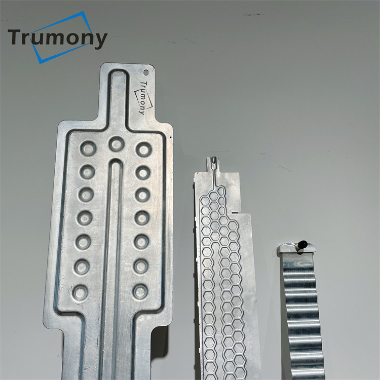 Factory Supply Aluminum Liquid Cooling Plate Of Cylindrical Prismatic ...