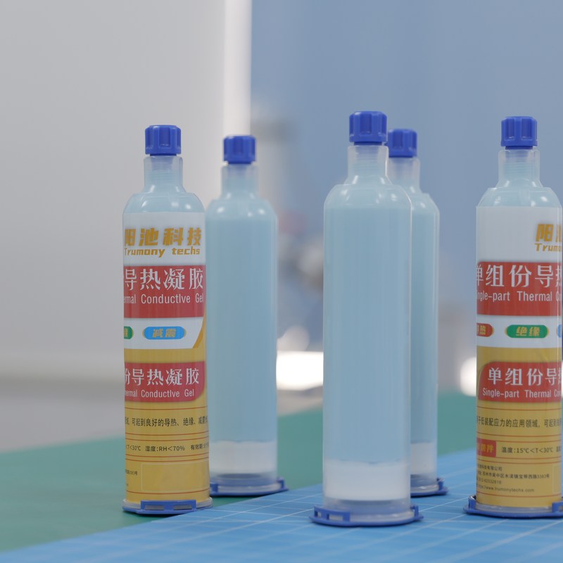 High Conductivity 6W/MK Silicone Resin Thermal Gel for CPU GPU