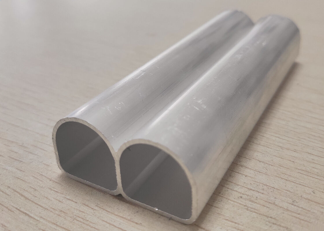 D - Type Aluminium High Frequency Welded Pipes For Radiator Heat ...