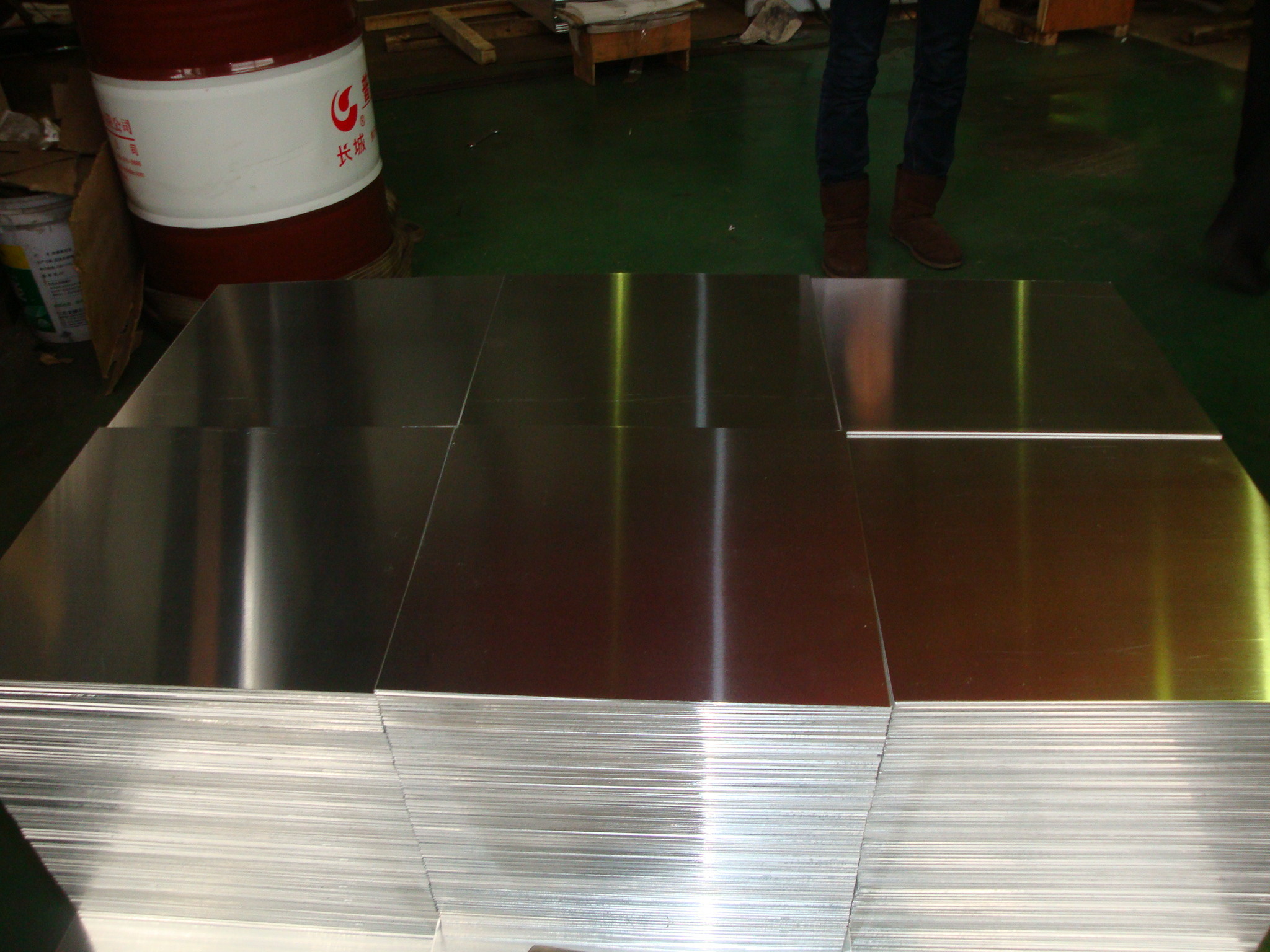 Alloy 8011 Aluminum Heat Transfer Plates / Sheets For Bottle Caps ...