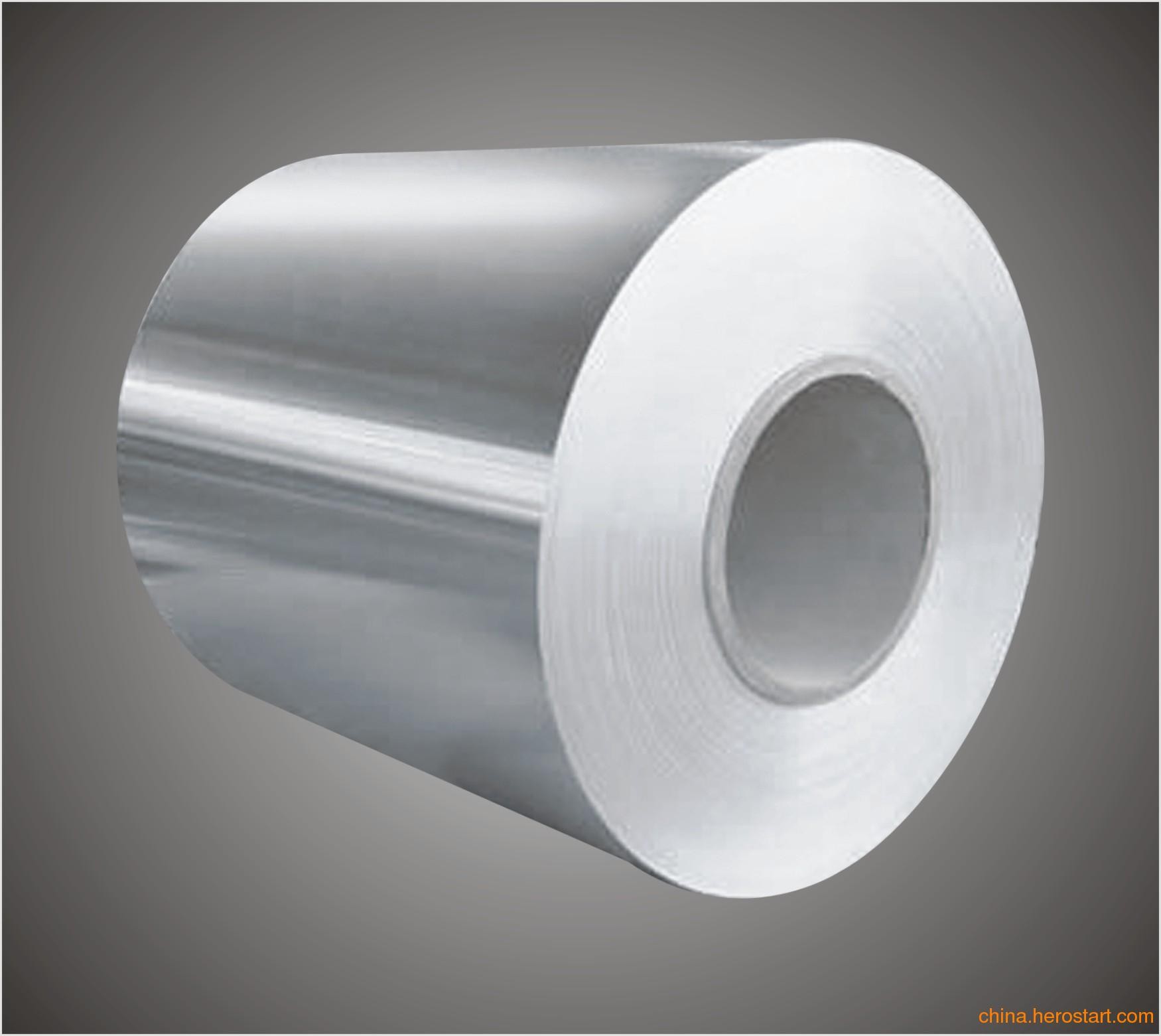Silver Anodized Aluminum Coil 405 / 505 mm Inside With Mill Finish Back ...