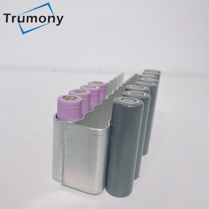 32700 Cylindrical Cells Battery Cooling Pack Snake Tube Plates For ...